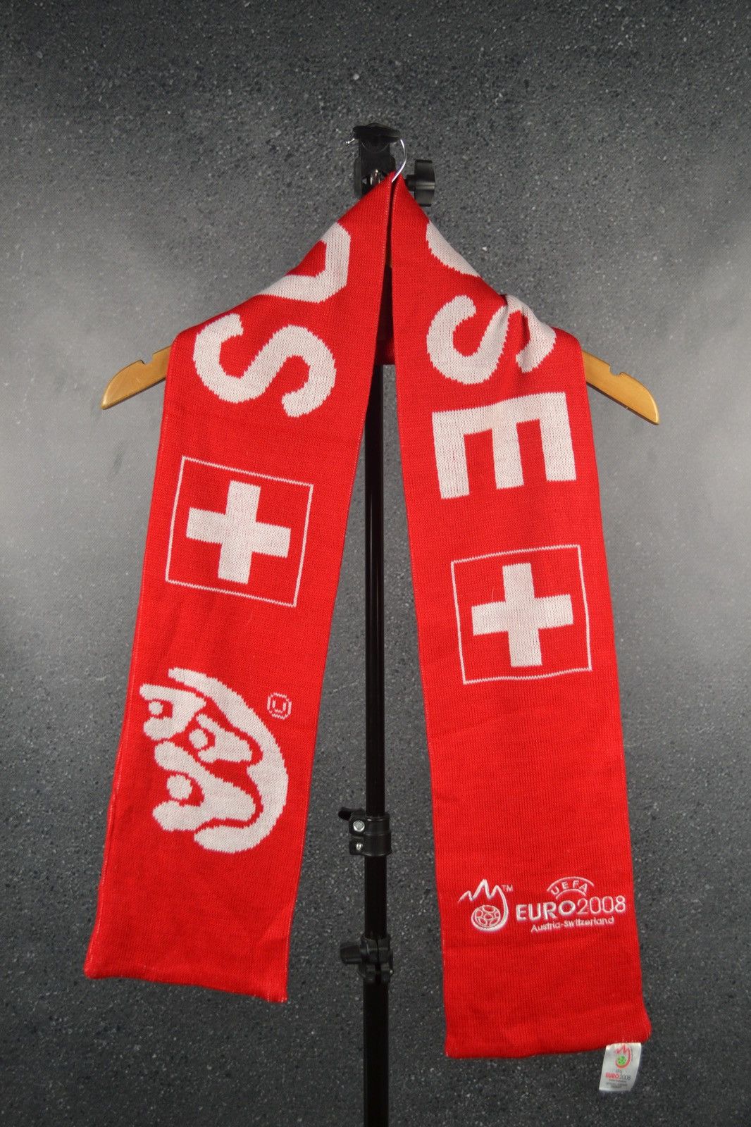 Sportswear × Very Rare × Vintage Switzerland 2008 Euro Football Scarf ...
