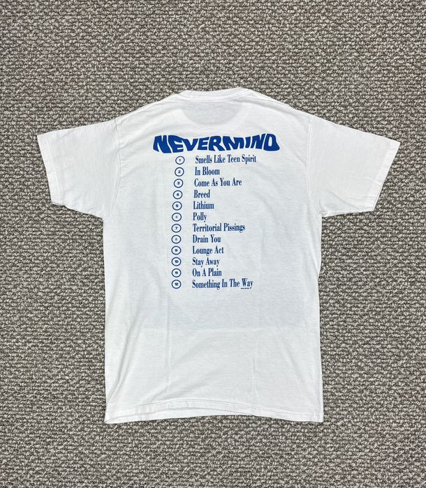 Vintage Vintage Nirvana Nevermind Band Tee Album Promo Rare Grunge | Grailed