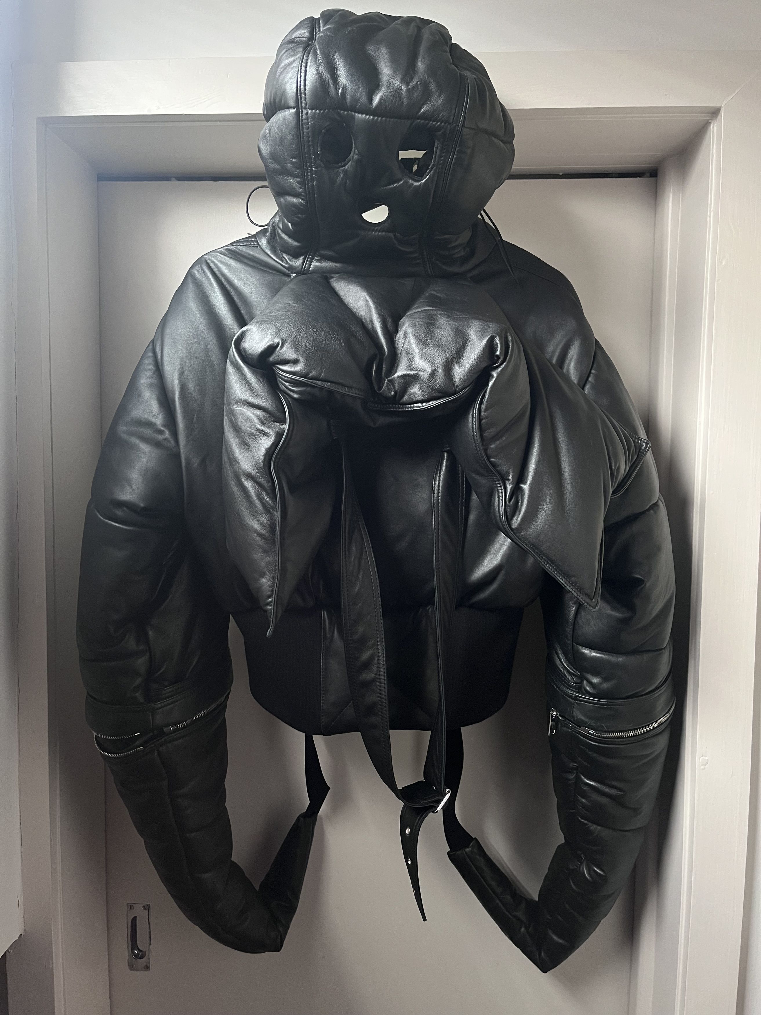 Anonymous Club × Hood By Air *Sample Mother Collection Leather Black ...