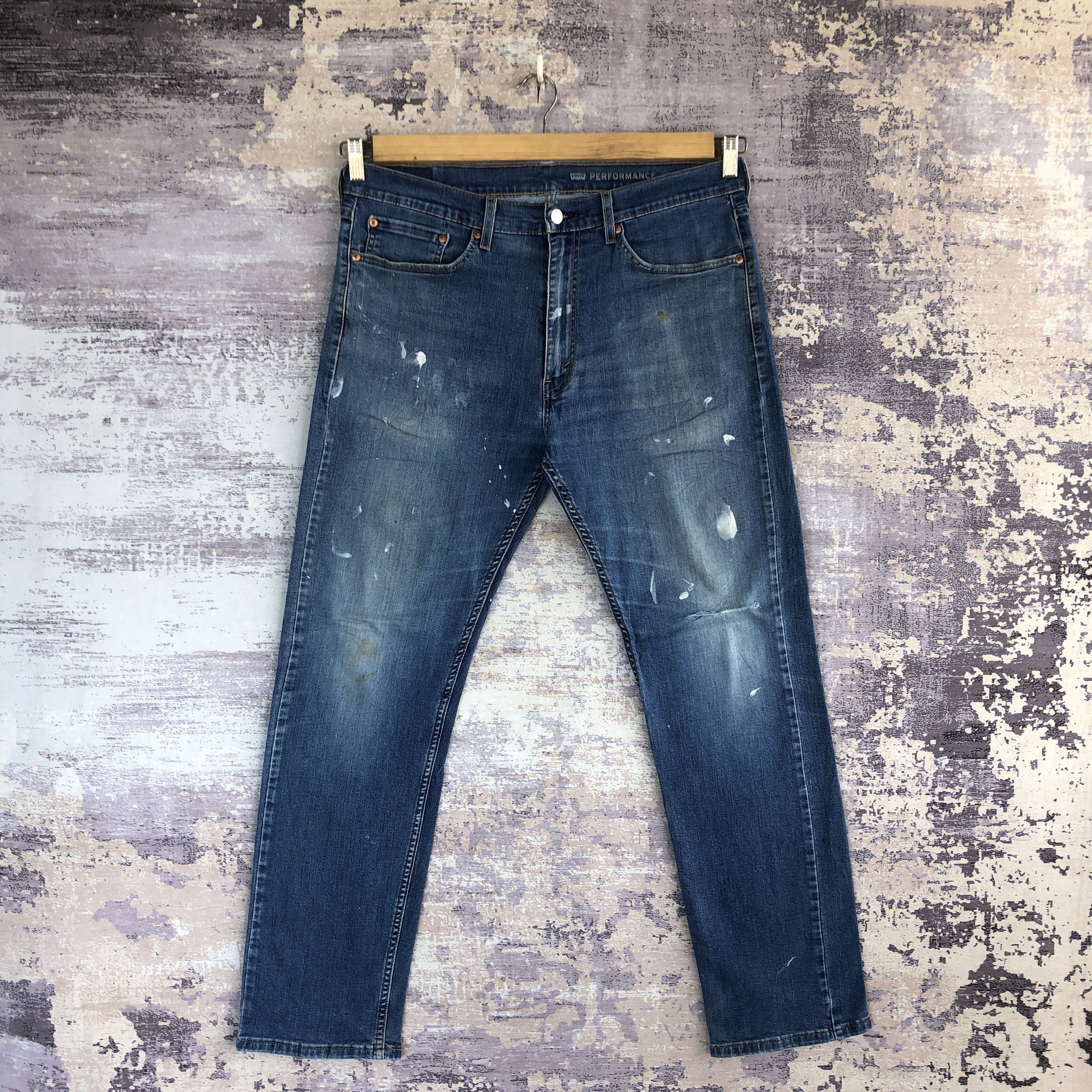 Levi's × Vintage Vintage Levis Painter Jeans Levi's 505 Light Wash Denim | Grailed