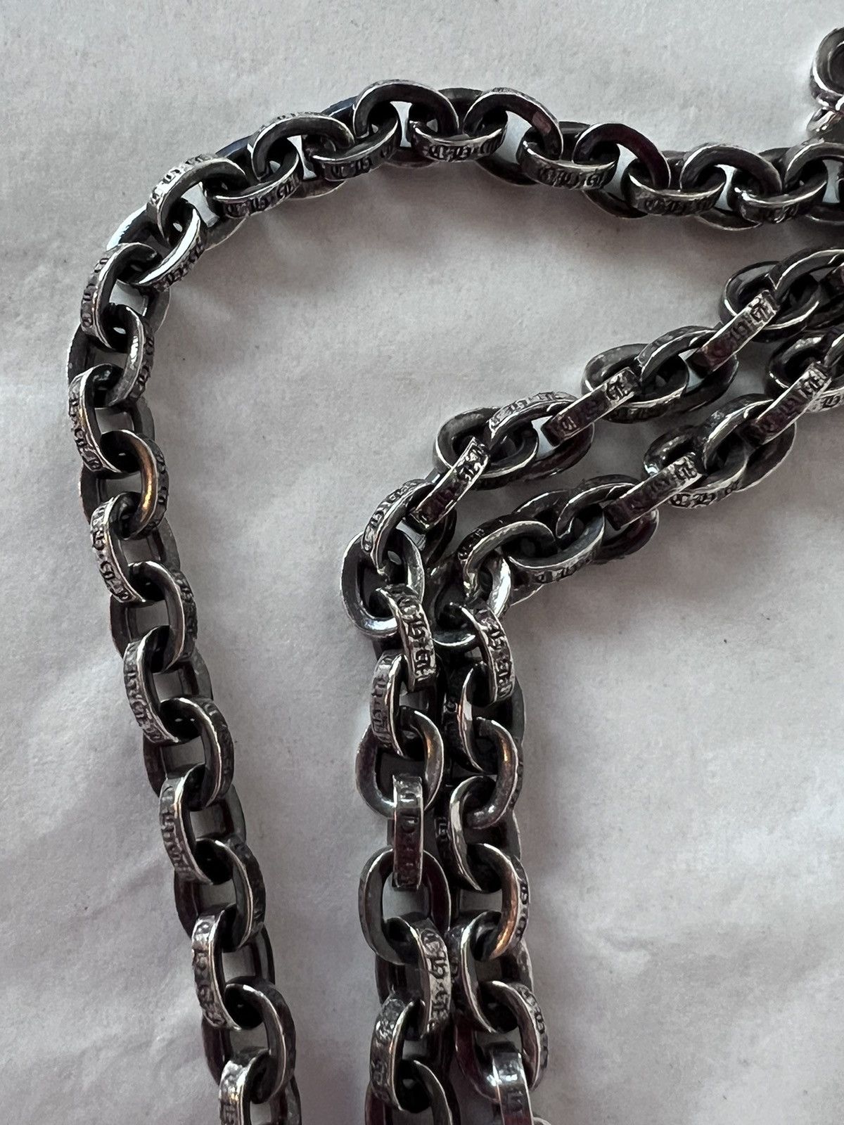Chrome Hearts Chrome Hearts Paper Chain Necklace 24” Brand New | Grailed