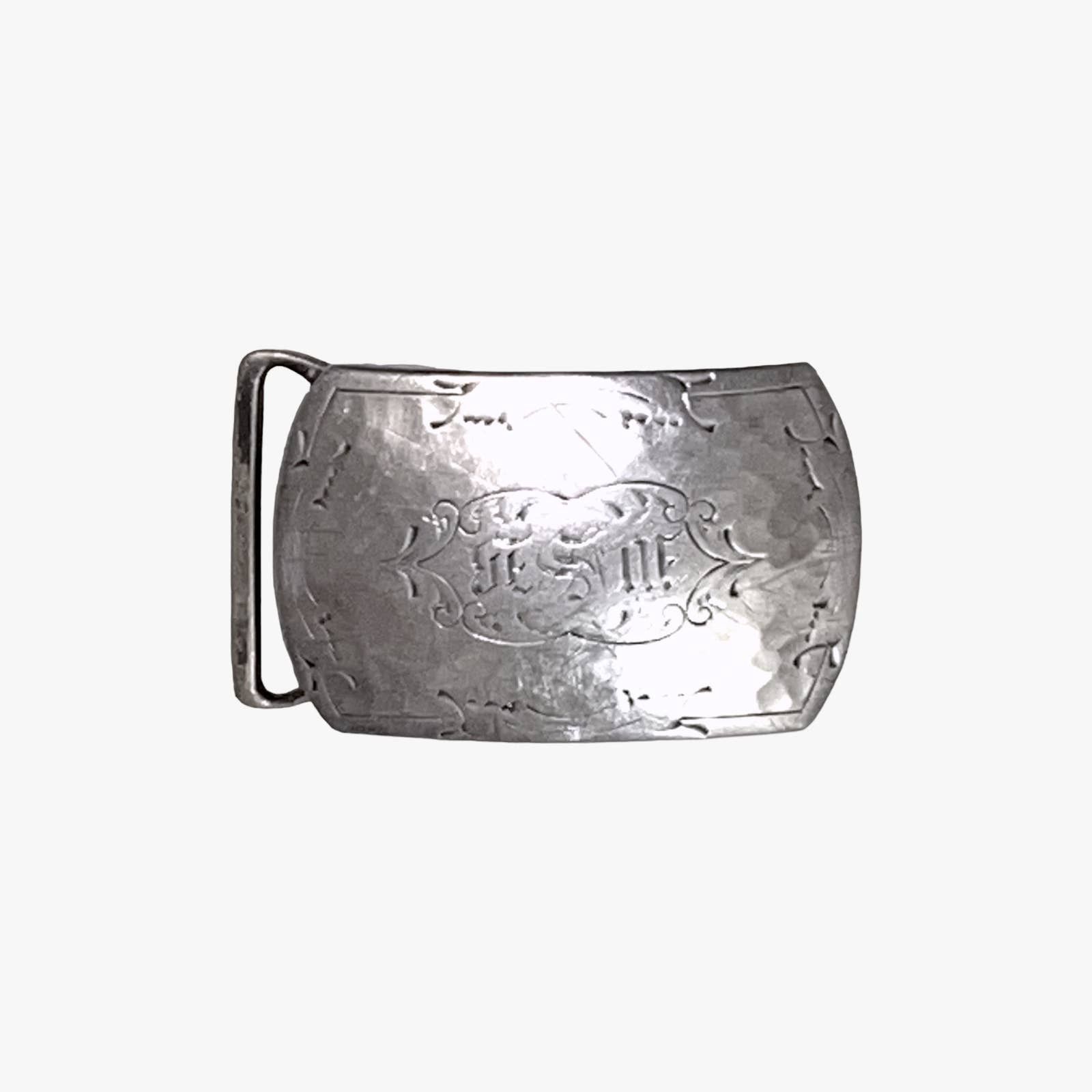Other Sterling Silver Antique Knothe Art-Deco Slide Belt Buckle | Grailed