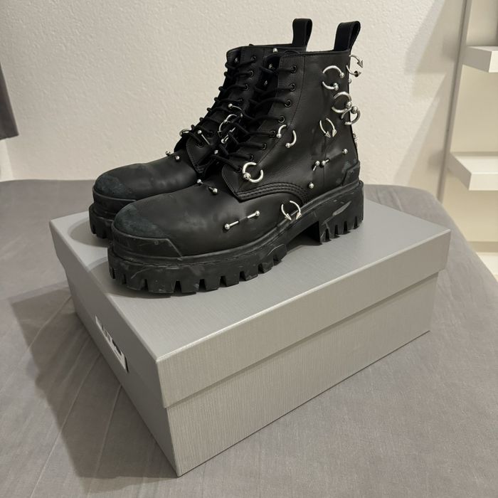 Balenciaga Balenciaga Strike Piercing Boots | Grailed
