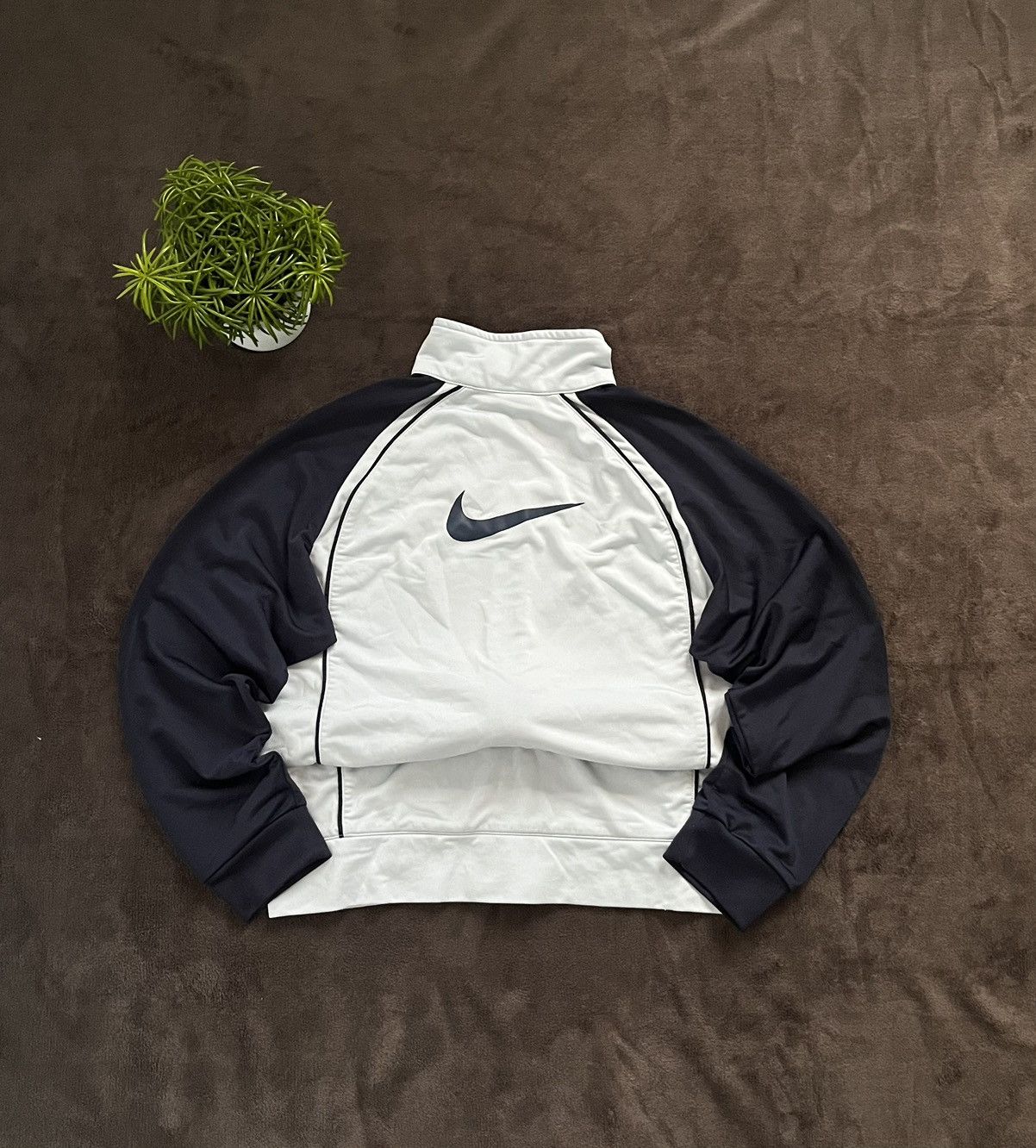 Nike Light Jacket Nike Vintage Big Central Swoosh Rare 90s | Grailed