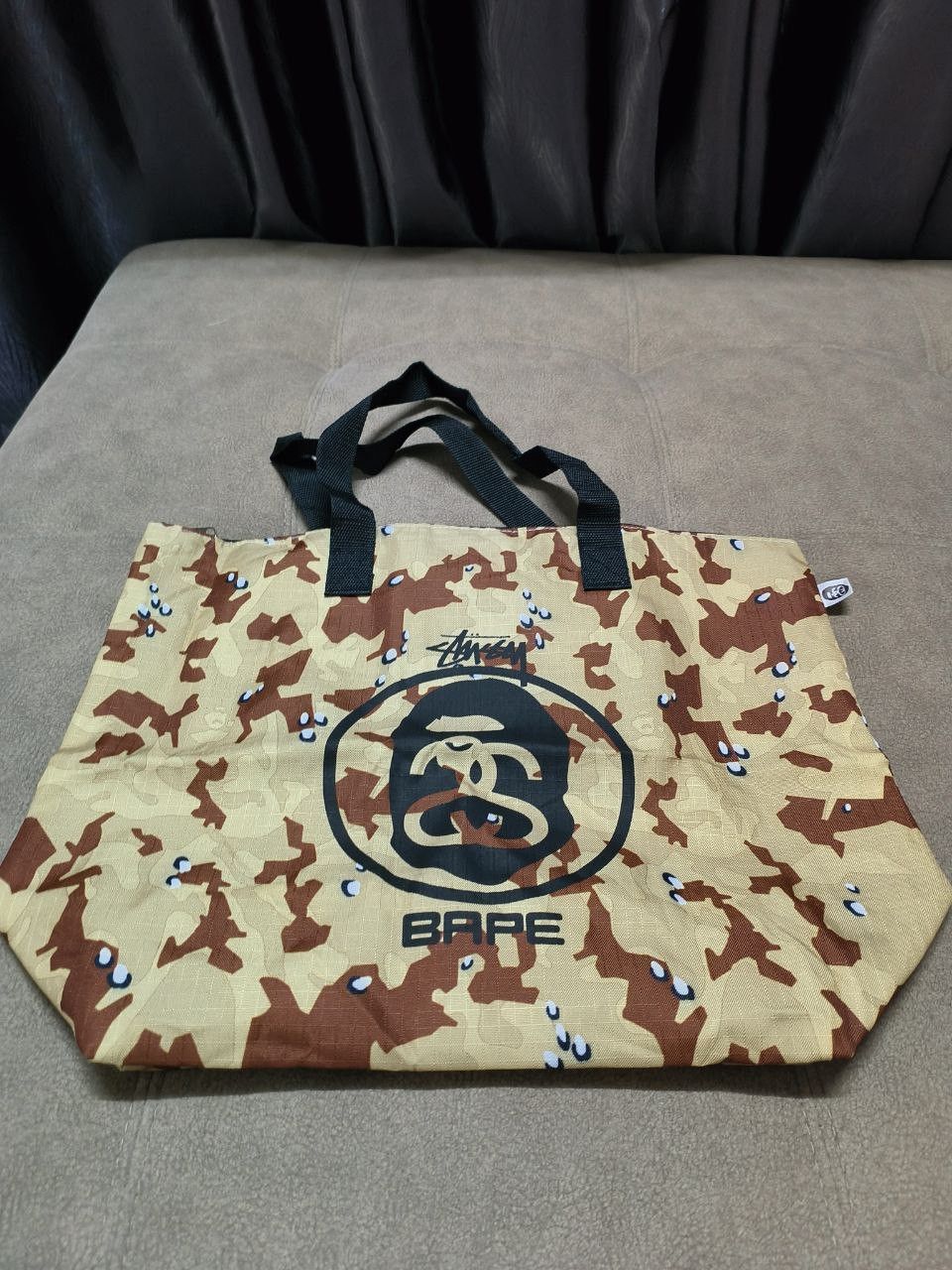 Bape × Streetwear × Stussy A Bathing Ape Stussy Crossover Camo Desert ...