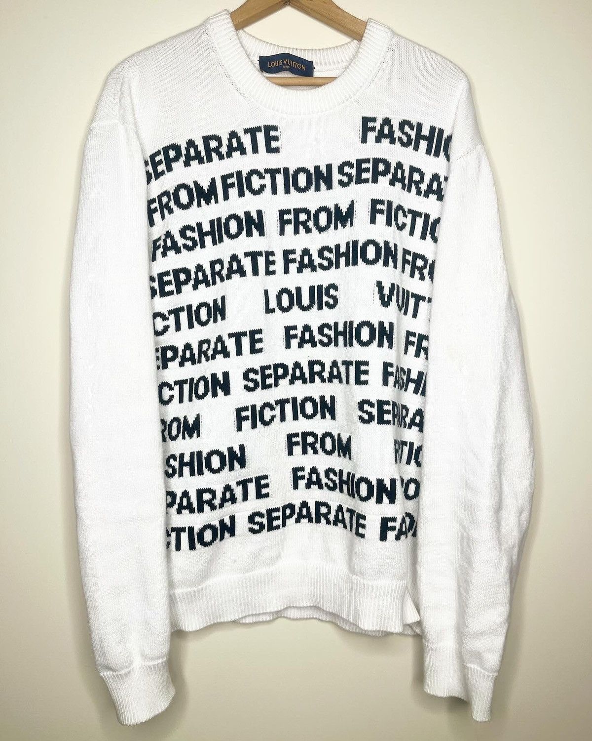 Designer × Louis Vuitton × Virgil Abloh Louis Vuitton Sweater | Grailed