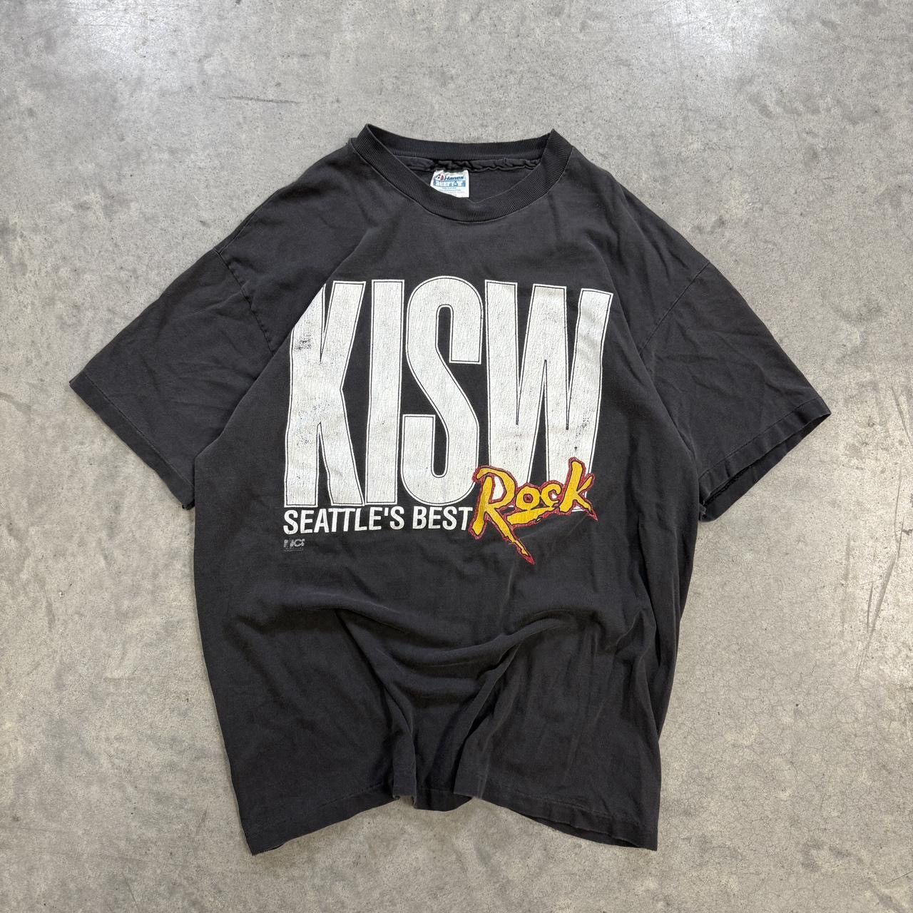 Other Vintage KISW rock radio station tee shirt | Grailed