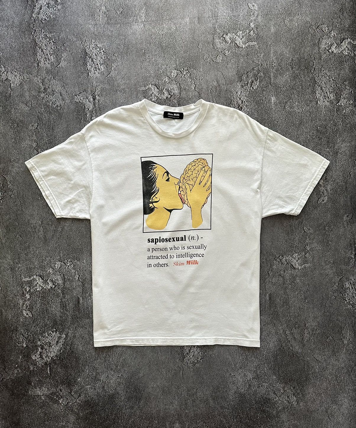 Humor × Streetwear × Vintage 🧠 Vintage Sapiosexual Oversized Fit T ...