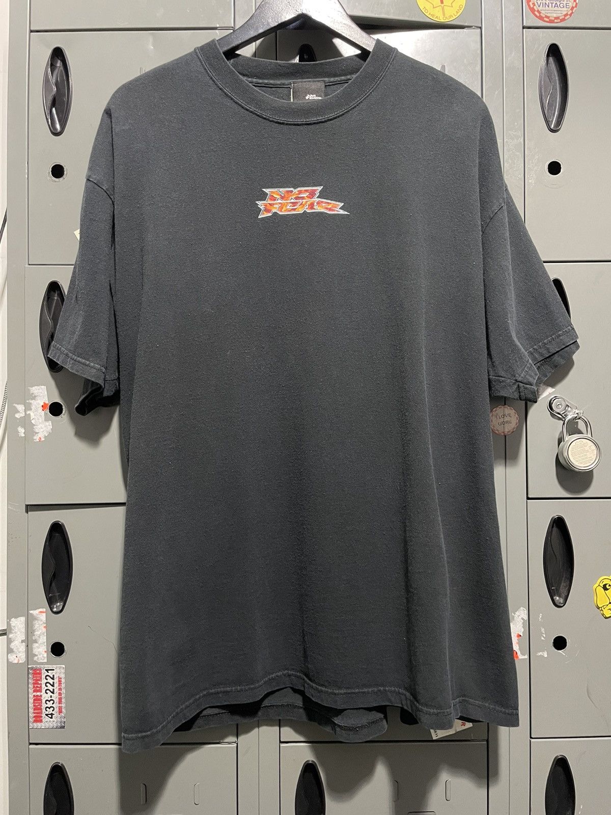 No Fear × Streetwear × Vintage No Fear fire star vintage graphic tee ...