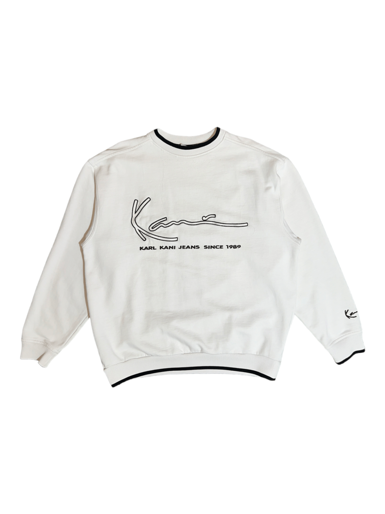 Karl Kani × Streetwear × Vintage Karl Kani Premium Sweater Embroidery ...