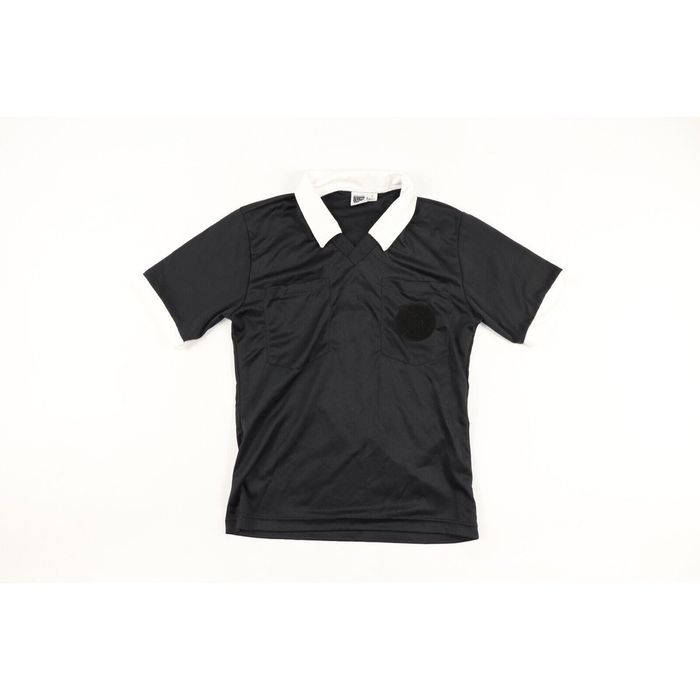 Vintage NOS Vintage 90s Blank Short Sleeve Ref Referee Soccer Jersey ...
