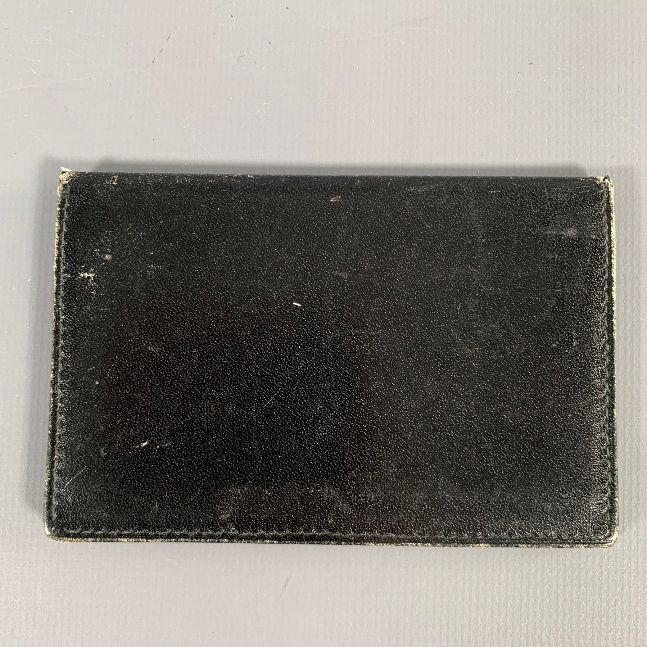 Mark Cross Black Card Case Leather Goods | Grailed