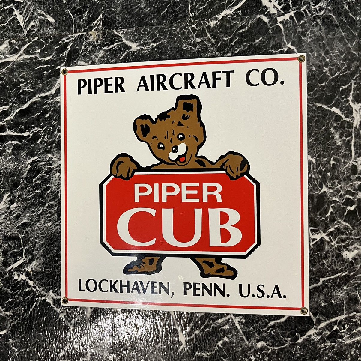 Vintage Vintage Piper Aircraft CO Piper Cub 12 x 12 Metal Sign | Grailed