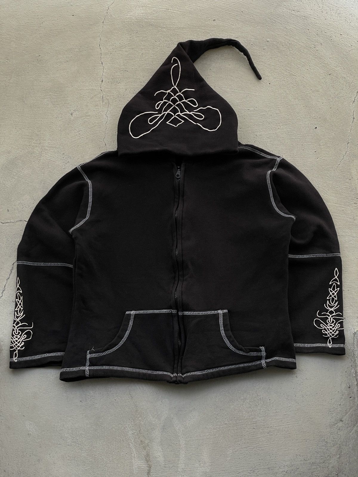 Vintage 🔥VERY RARE VINTAGE DIRTY-21 Y2K/WITCH/OPIUM ZIP HOODIE🔥 | Grailed