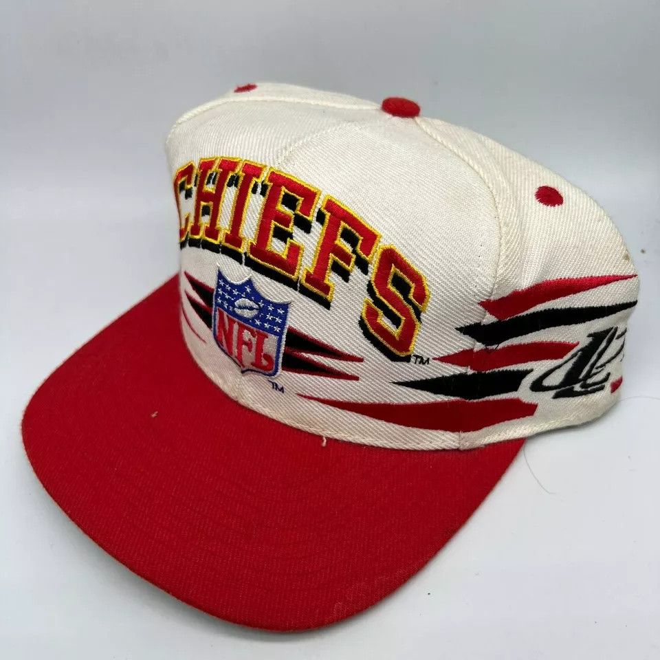 Logo Athletic Vintage Kansas City Chiefs Diamond Cut Dcut Hat Snapback ...