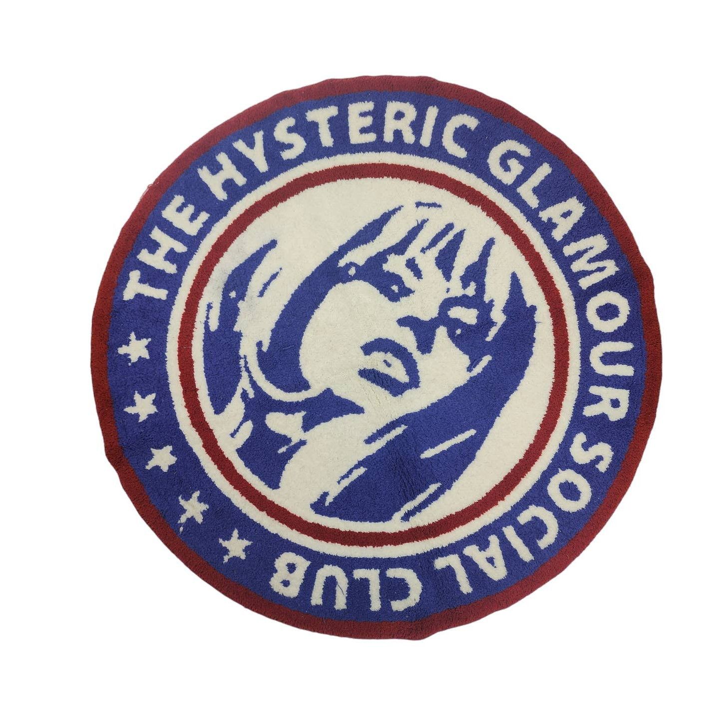 Hysteric Glamour Hysteric Glamour Circle Rug RED WHITE BLUE Archive ...
