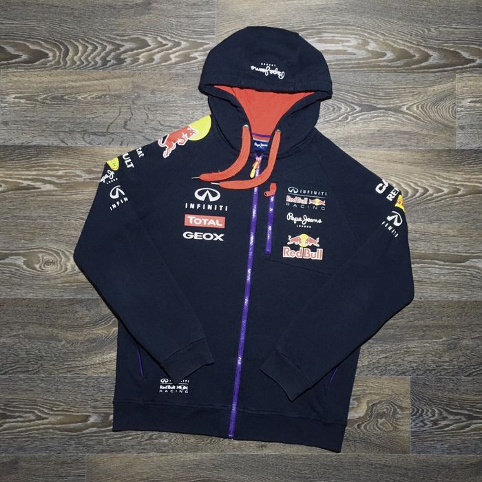 Pepe Jeans Pepe Jeans Infiniti Red Bull Racing Team F1 Zip Hoodie | Grailed