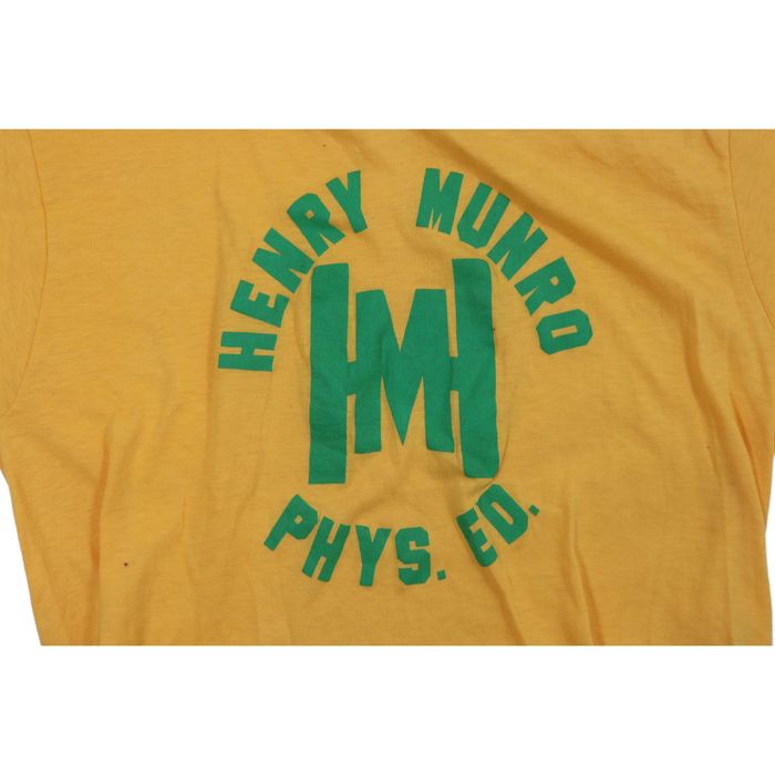 Vintage Vintage Henry Munro single stitch 70's/80's ringer (M) | Grailed