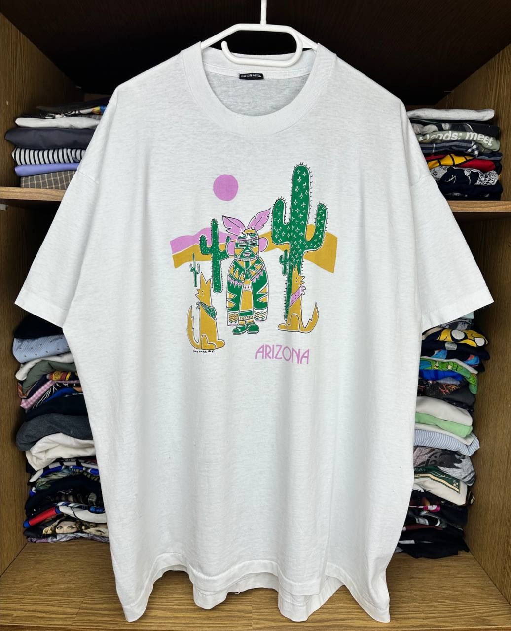 Vintage Vintage Arizona 1989 Kay Hogg State Graphic 80s Tee | Grailed