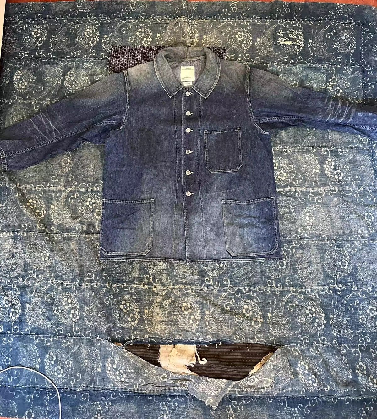 Visvim visvim BUCKY COVERALL DRY DENIM | Grailed