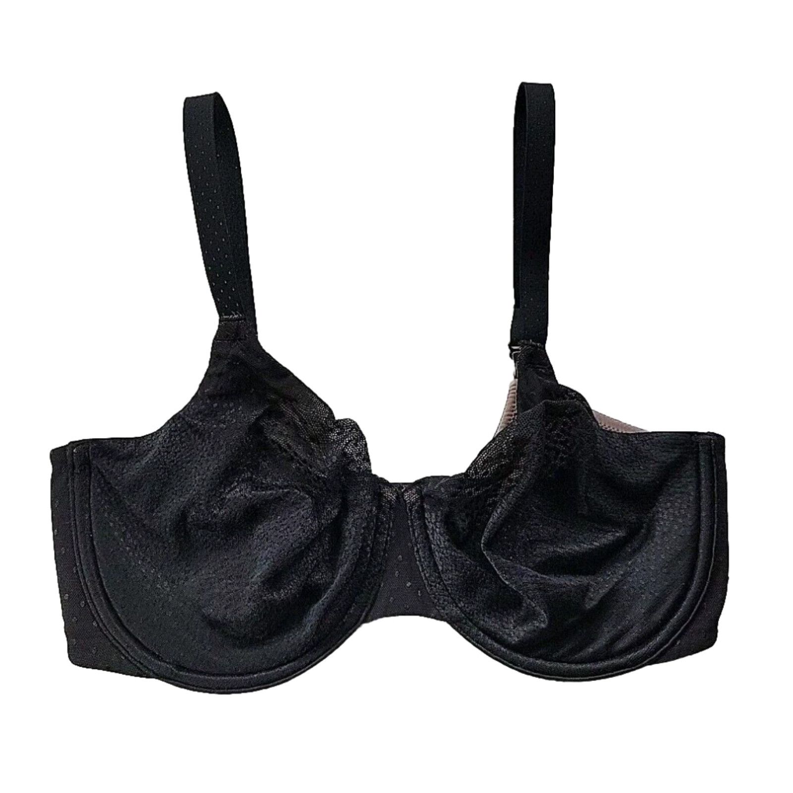 Vintage NEW - Wacoal Lined Underwired Bra Lightly Lined 32DDD Black ...