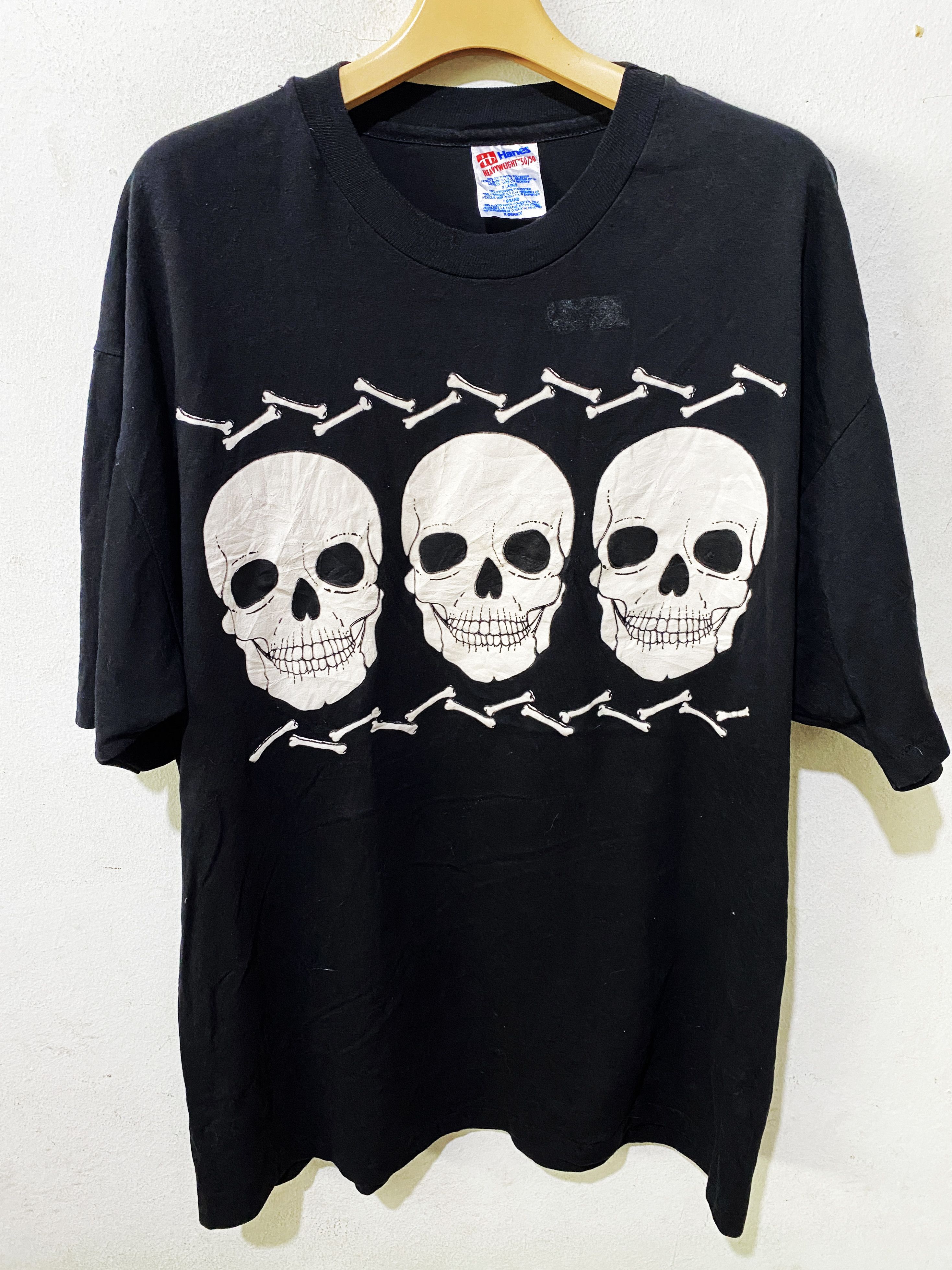Arts & Science × Streetwear × Vintage Vintage 90s Skull Shirt | Grailed