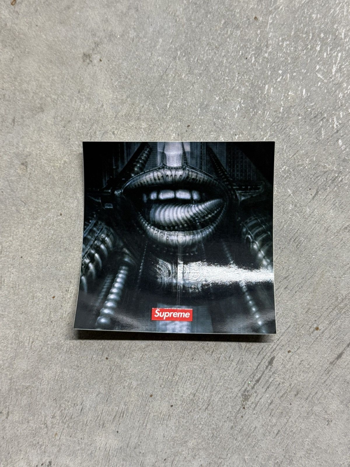 Supreme Supreme HR Giger Tongue Sticker | Grailed