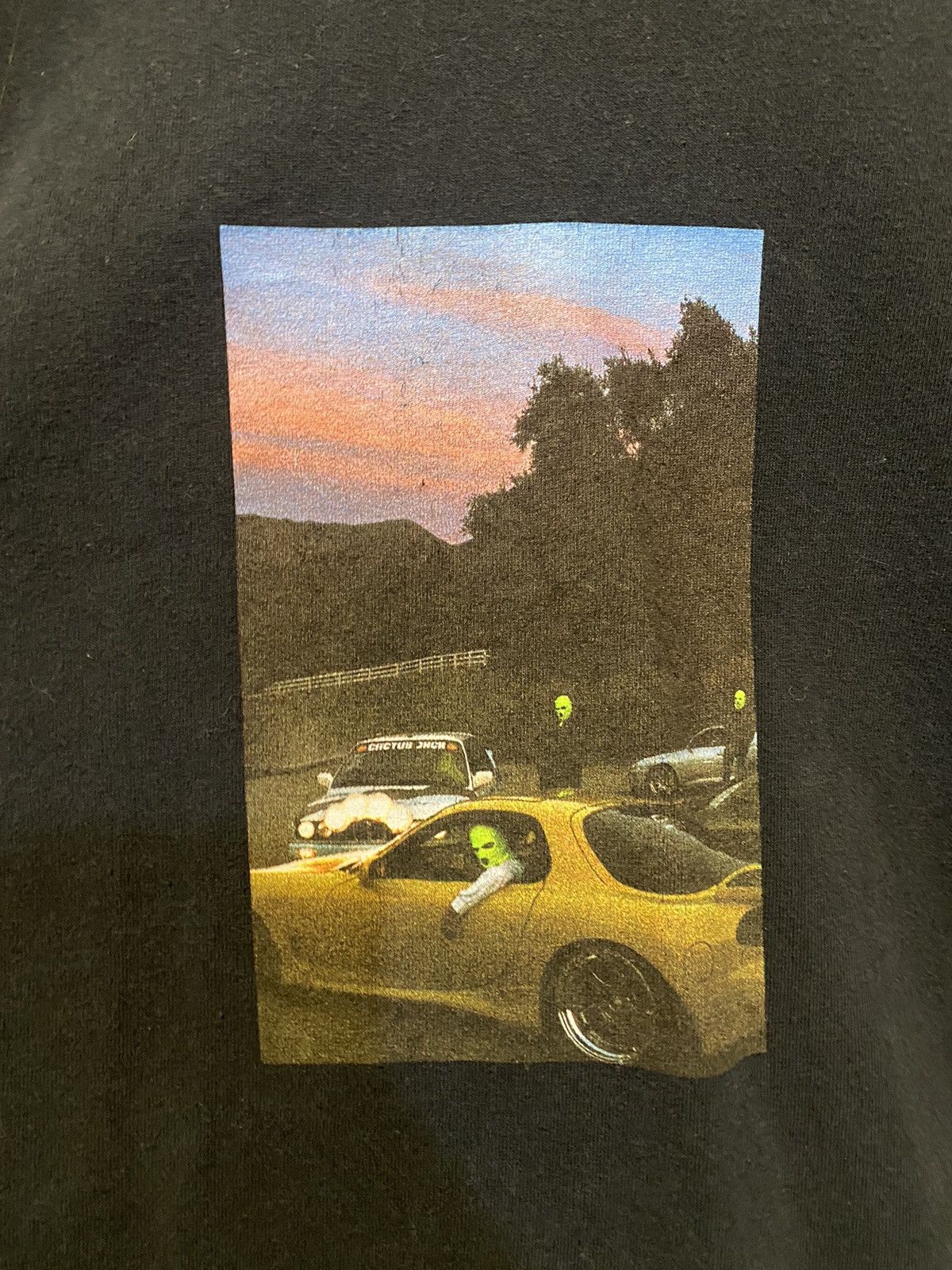 Travis Scott Jackboys Album Cover Puff Print Tee | Grailed