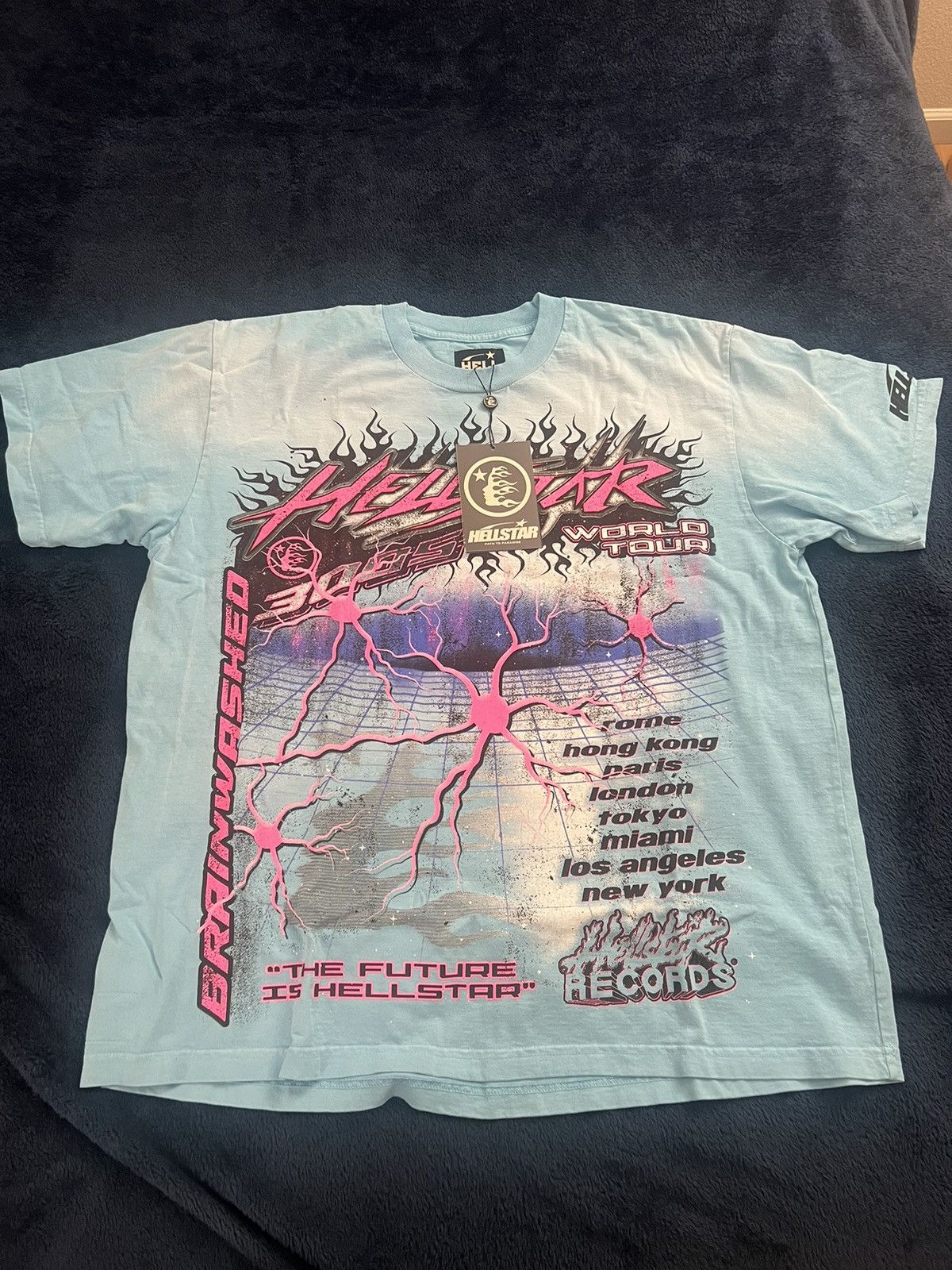 Streetwear Hellstar Neuron Tour T-Shirt Capsule 10 Part 1 Size XL | Grailed