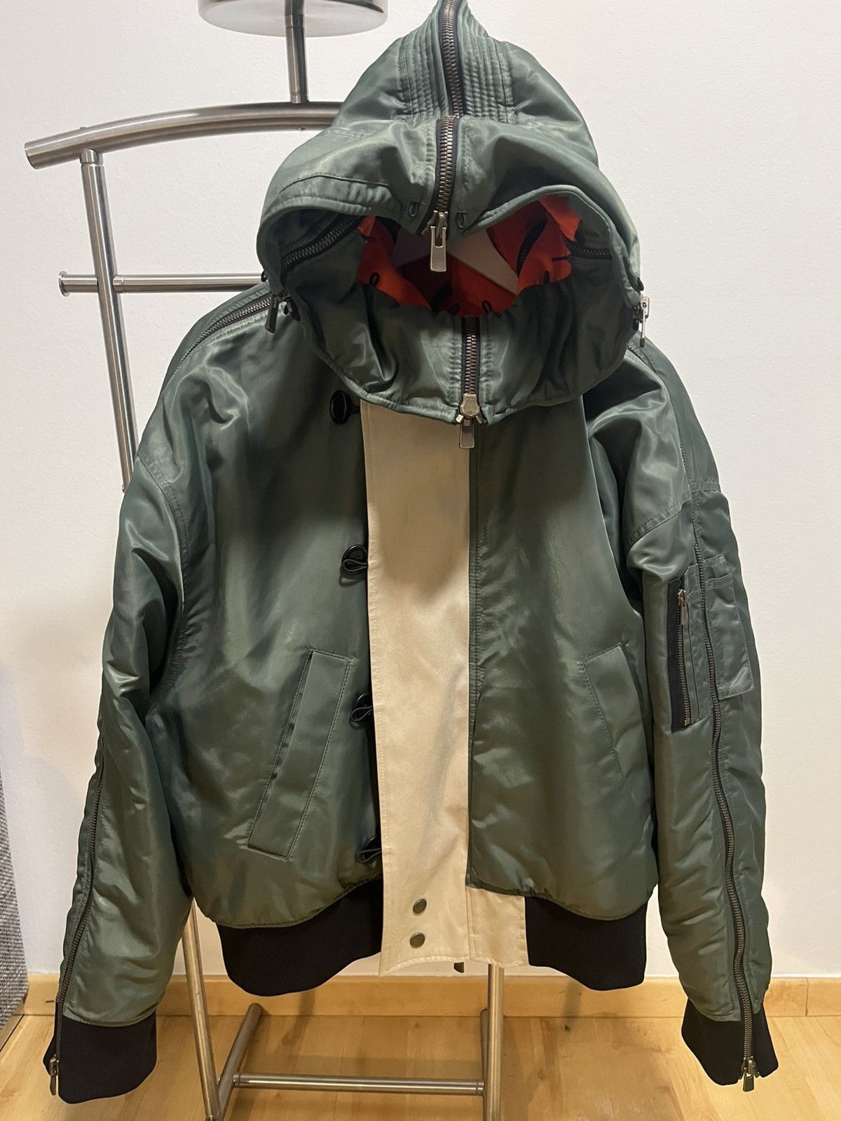 Y/Project Y Project Split Bomber Jacket Atelier Sample SS13 | Grailed