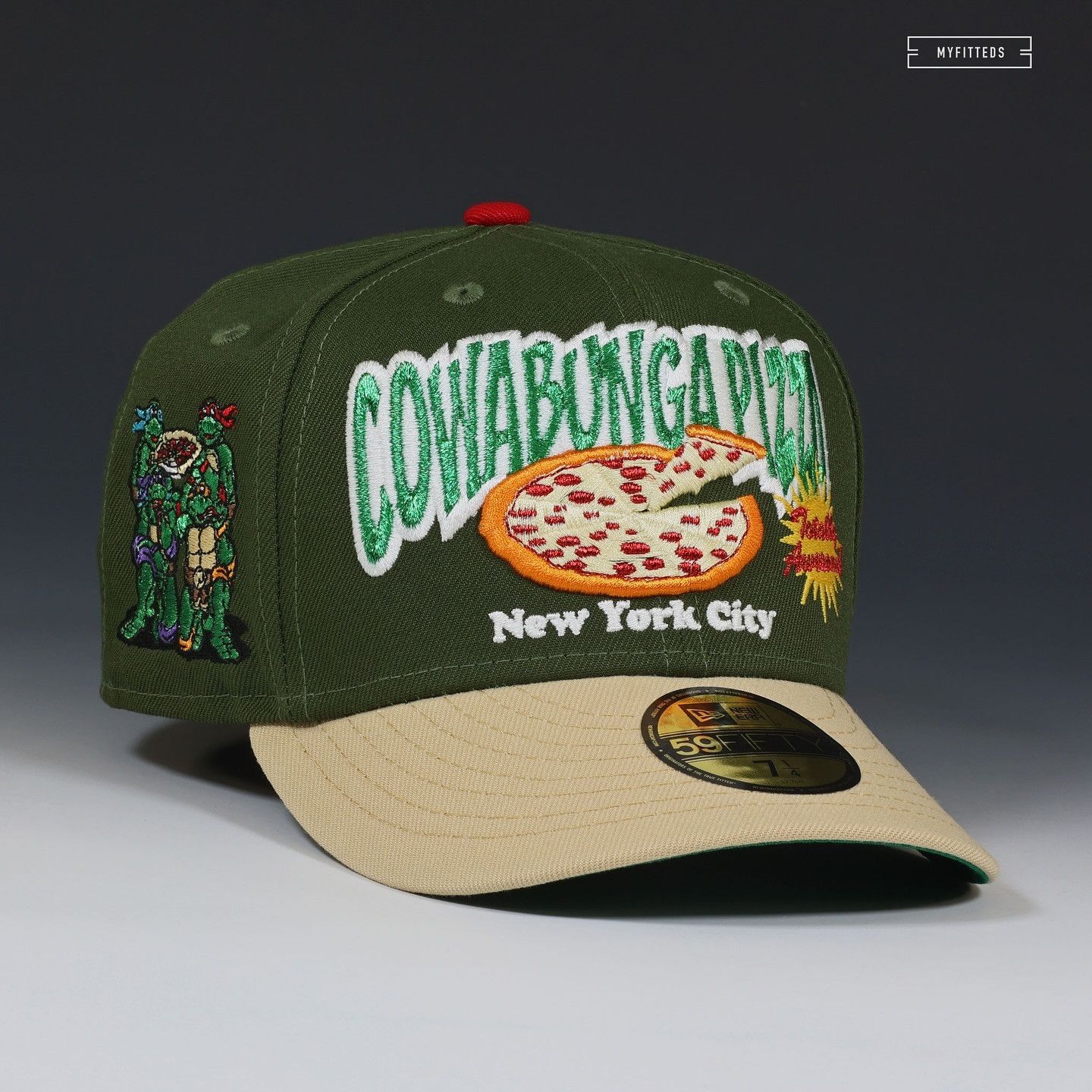 Hat Club × MyFitteds × New Era 7 7/8 TEENAGE MUTANT NINJA TURTLES ...