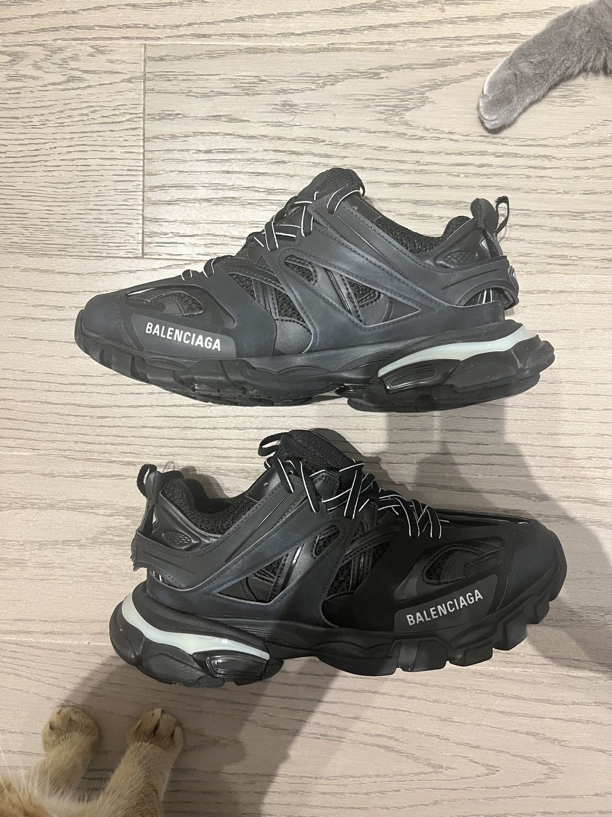 Balenciaga balenciaga led track runners | Grailed