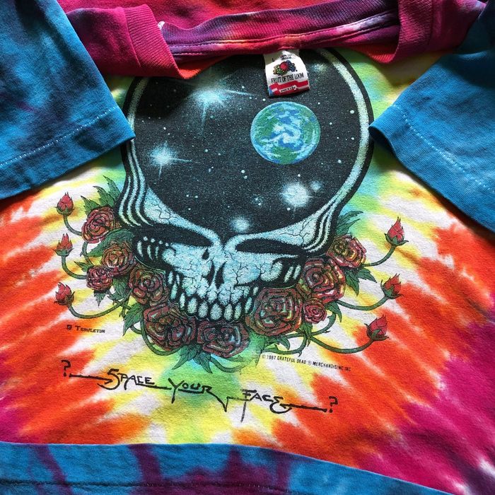 Vintage 1987 Grateful Dead "Space Your Face" Promo Tee | Grailed