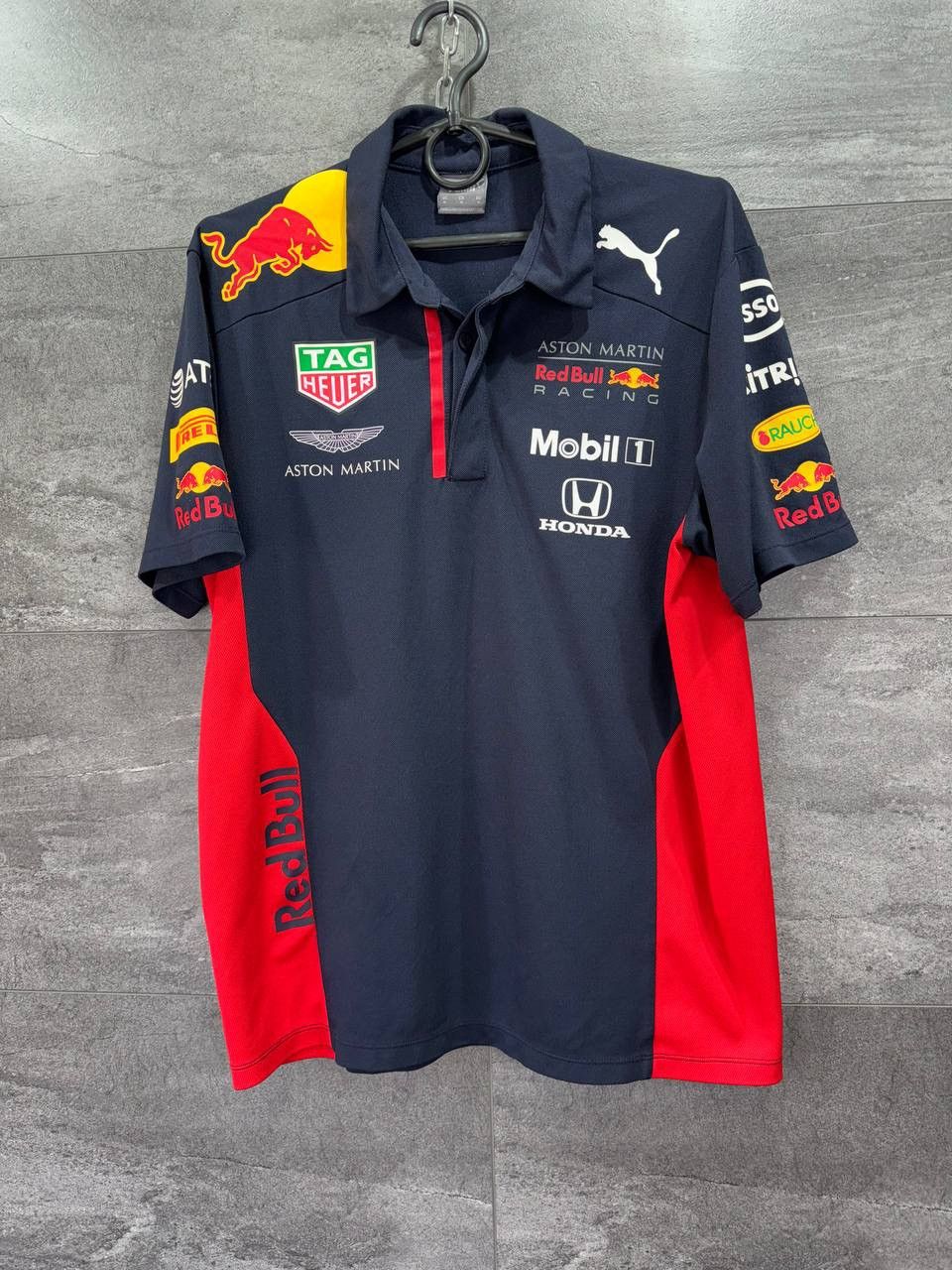 Puma × Racing × Red Bull Puma Red Bull Formula 1 Racing Jersey Polo T ...