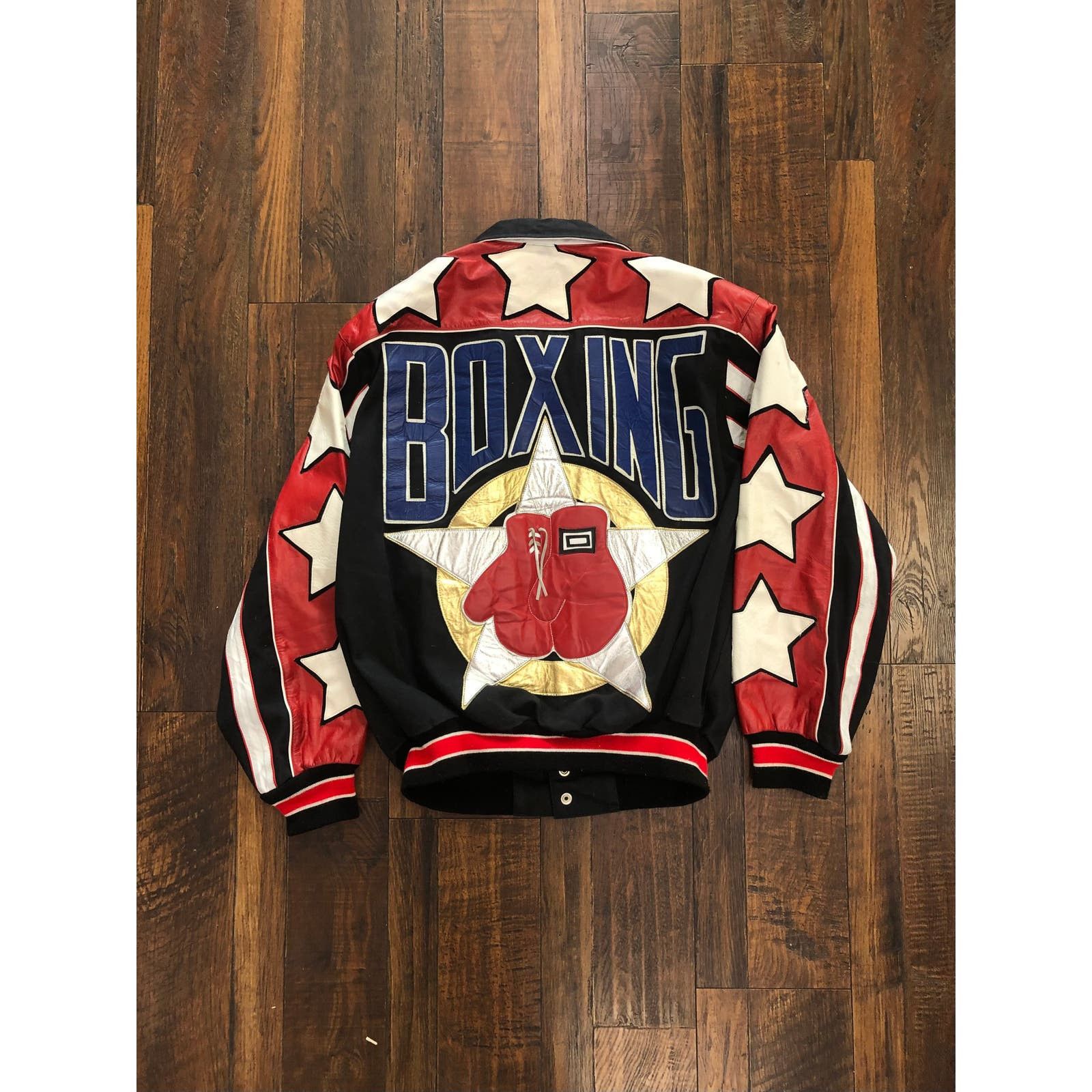 Jeff Hamilton Vintage Jeff Hamilton Boxing Leather Jacket XL | Grailed