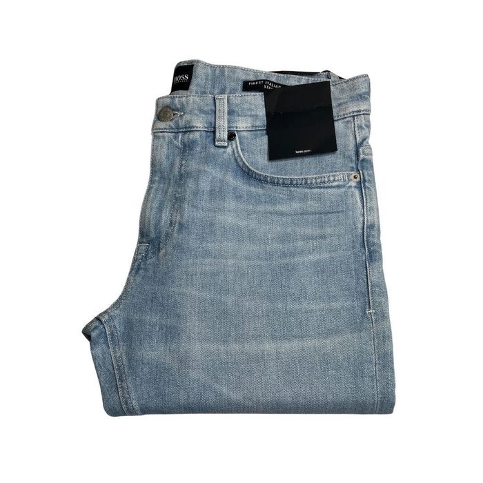 Hugo Boss 2-50 HUGO BOSS Men's Denim Jeans Slim Fit Light Blue 33x32 ...