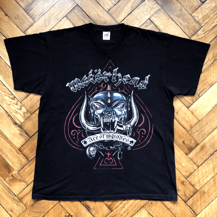 Vintage Motorhead Ace of Spades Tshirt Size XL | Grailed
