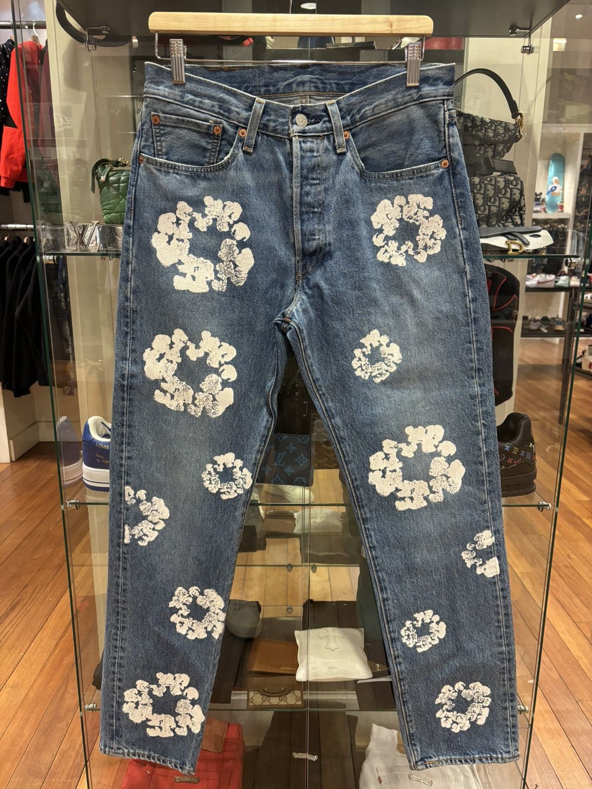 DENIM TEARS Denim Tears Print Denim | Grailed