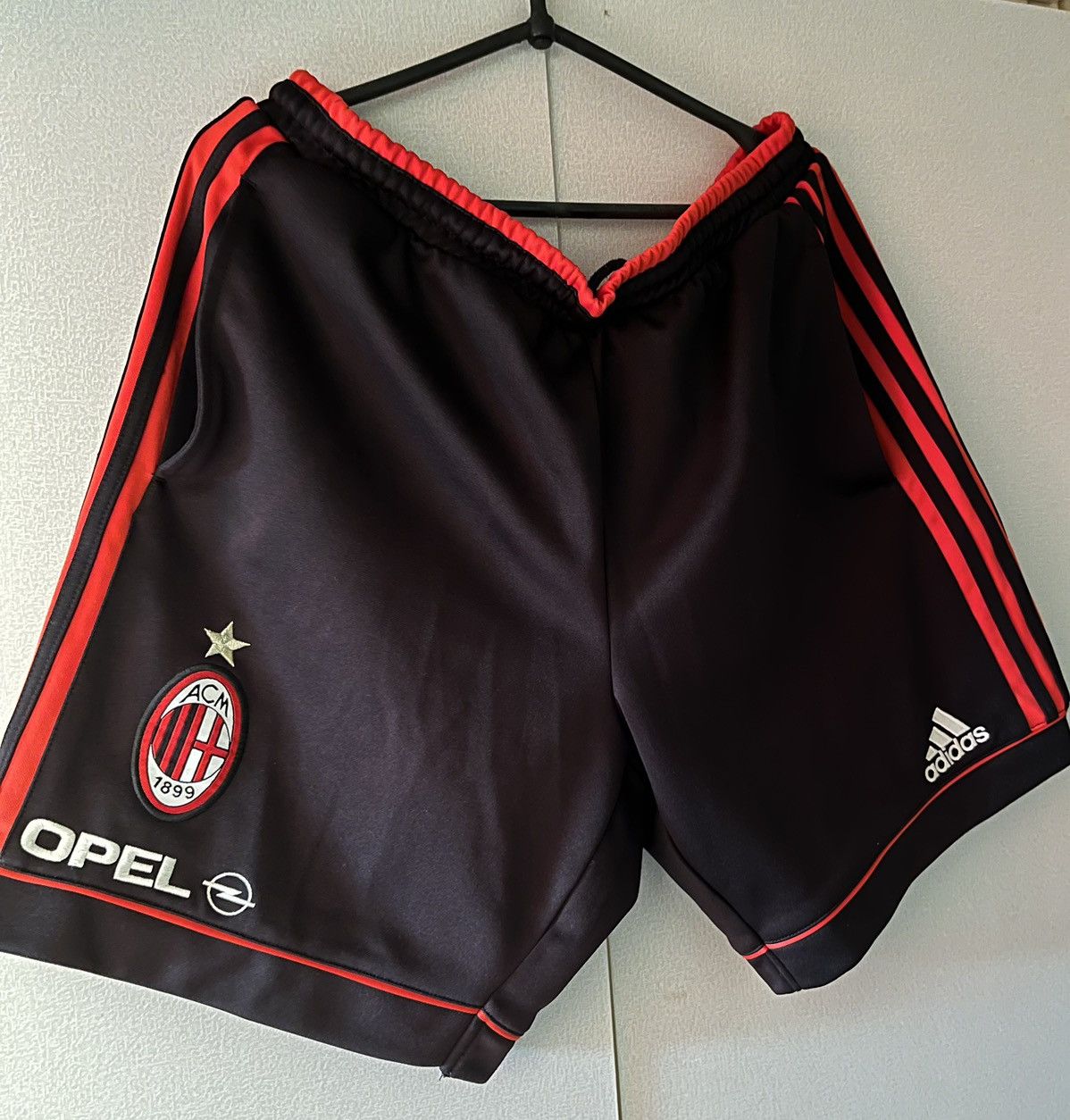 Adidas Vintage AC Milan shorts 90s football soccer | Grailed