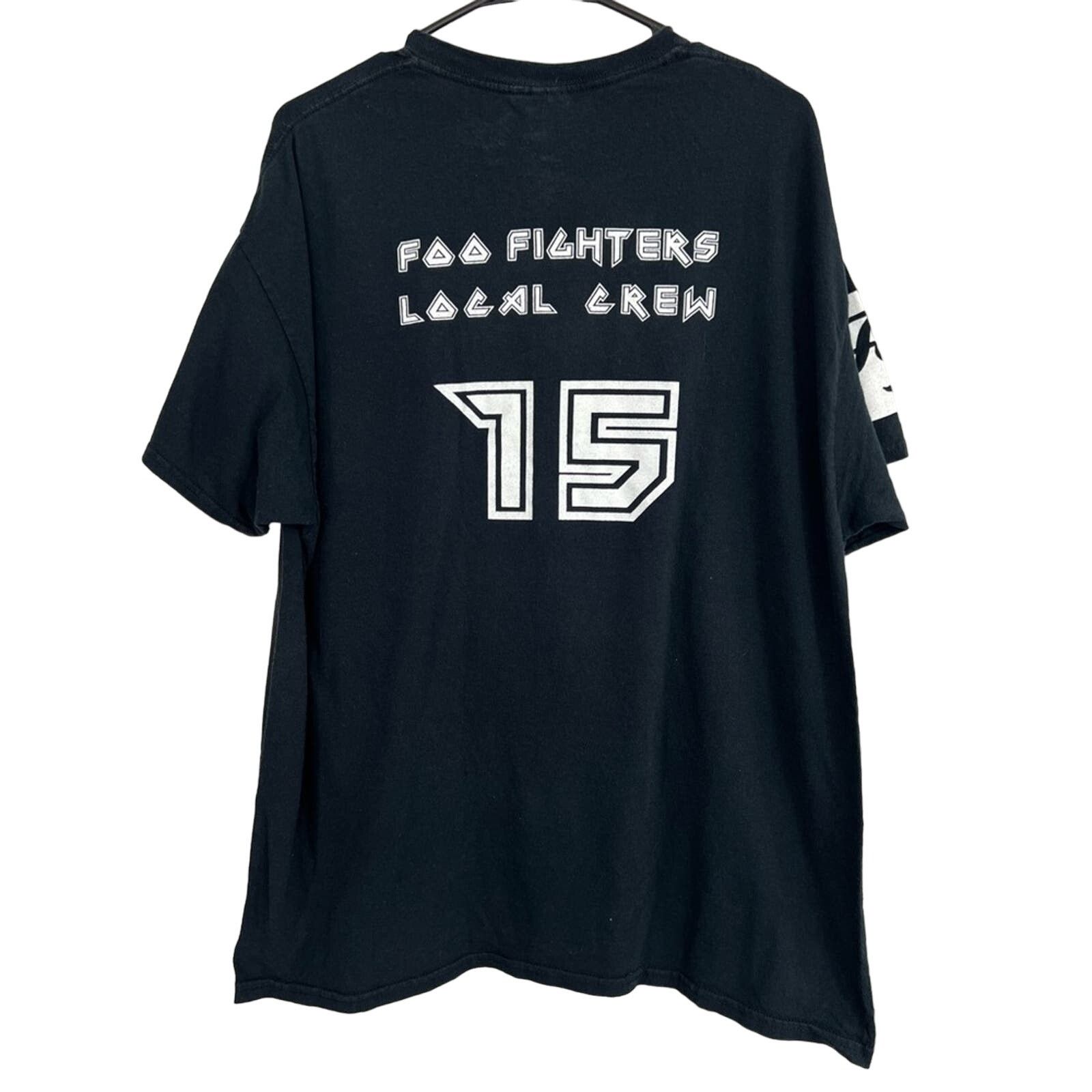 Band Tees RARE FOO FIGHTERS Official Stage Crew Member Shirt Tee XL ...