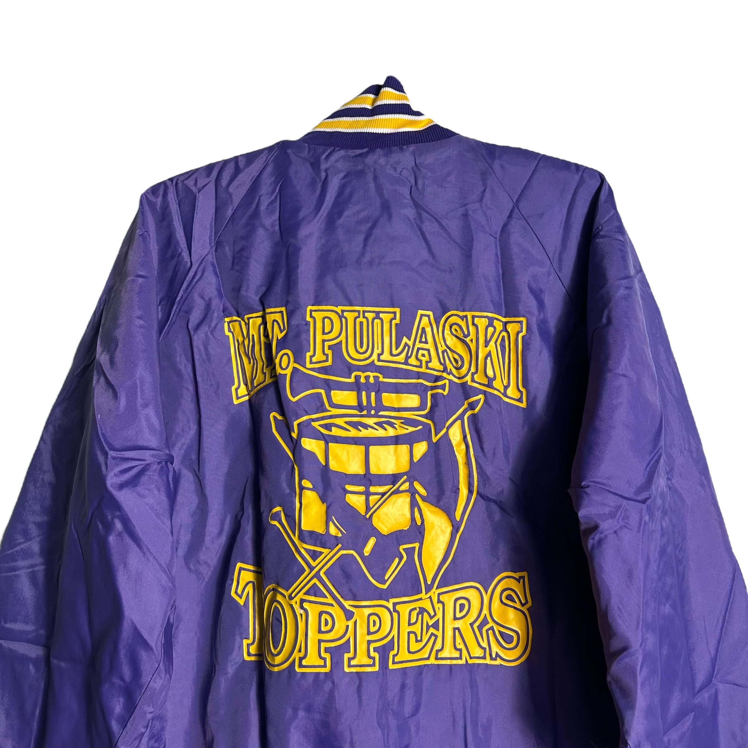 Other 🔥RARE🔥Vintage Mt. Pulaski Toppers OVP Varsity Jacket | Grailed