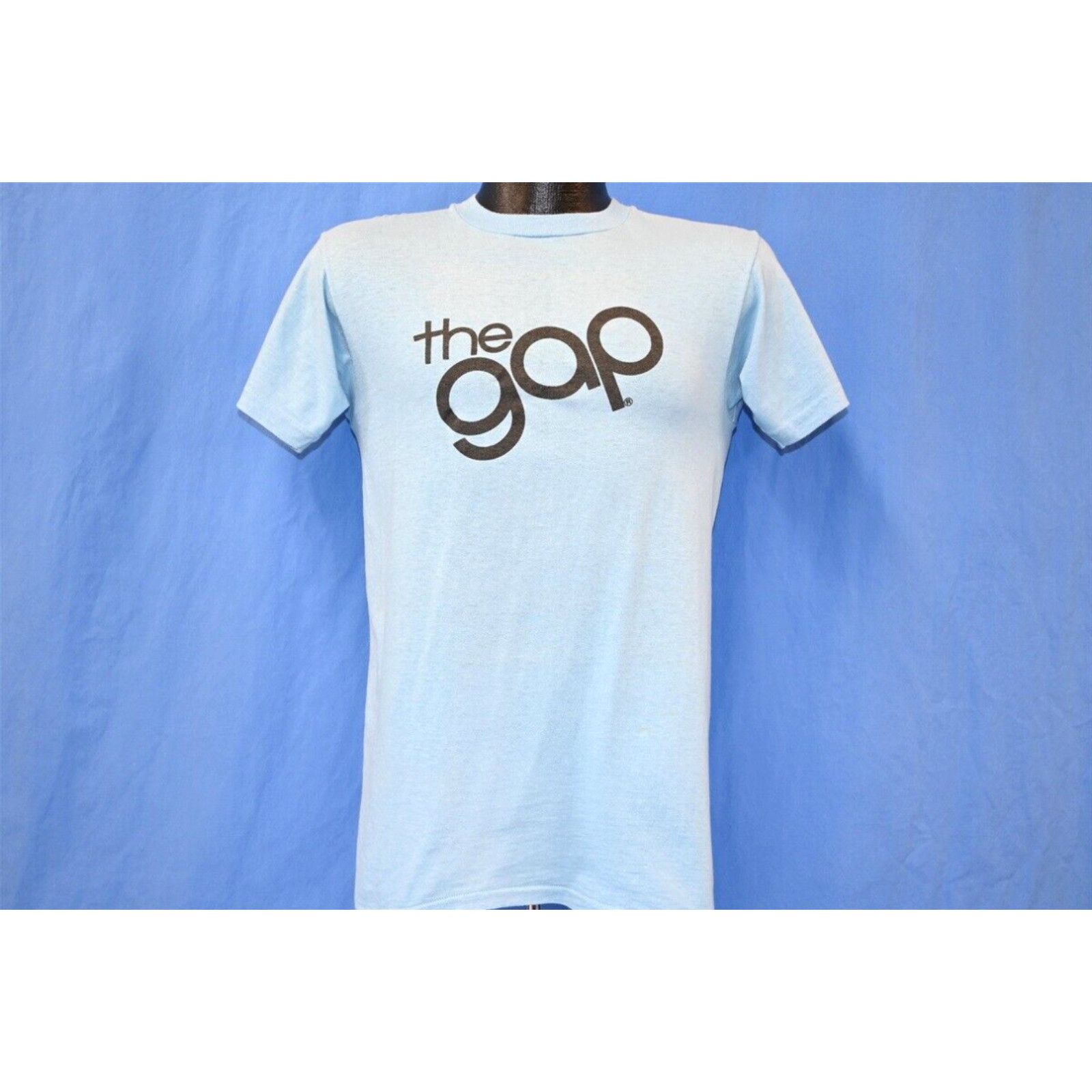 Screen Stars vintage 80s THE GAP DODGE CHARGER 22 CAR PROMO LOGO BLUE ...