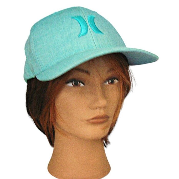 Hurley NEW Hurley Flex Fit Womens L-XL Turquoise Baseball Cap Hat A ...
