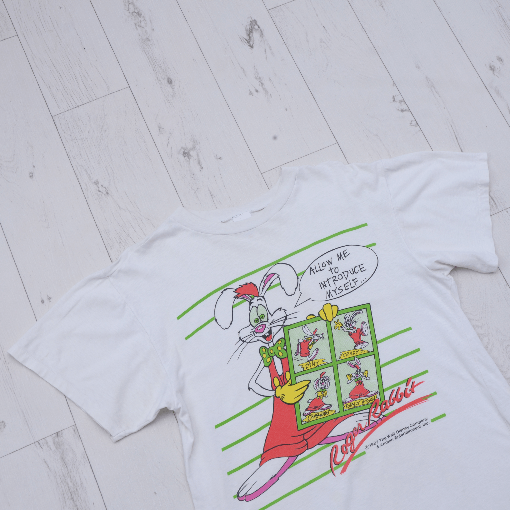 Cartoon Network × Disney × Vintage Vintage Rabbit Roger Disney Merch ...