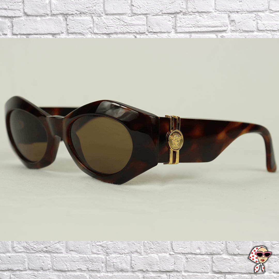 Gianni Versace × Versace × Vintage VINTAGE 90s GIANNI VERSACE SUNGLASSES 422 A 900 | Grailed