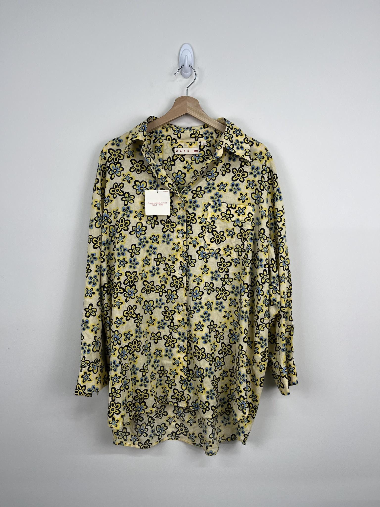 Uniqlo Marni x Uniqlo Floral Button Up | Grailed