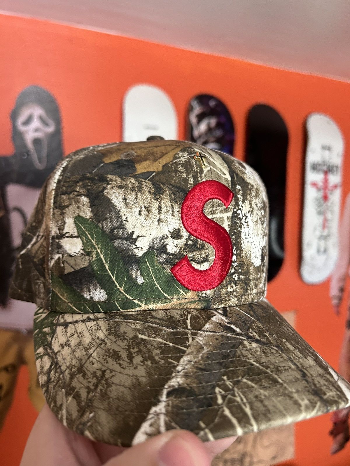 New Era × Supreme Supreme real tree cross s logo fitted | Grailed