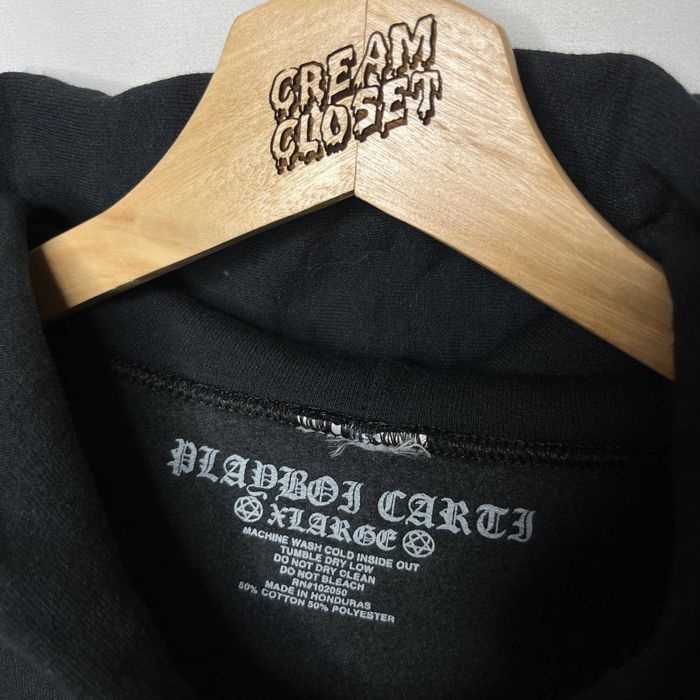 Playboi Carti Die Lit MUSIC WLR Neon Tour Merch Hoodie XL | Grailed