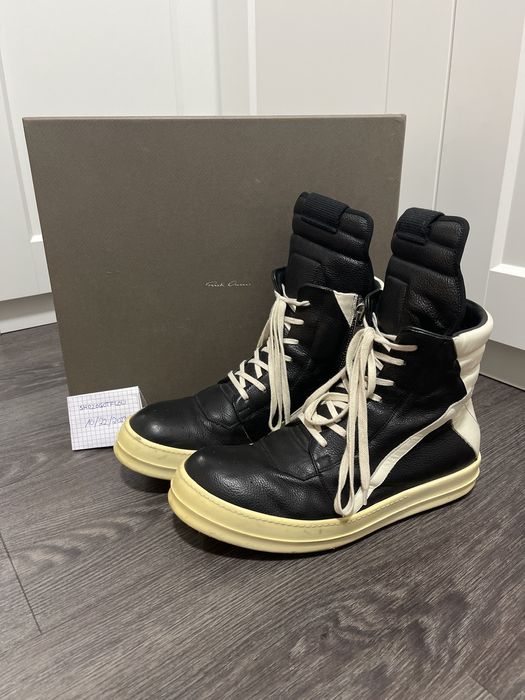 Rick Owens Rick Owens Geobasket Sneakers 44 Dunk | Grailed