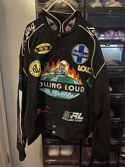 Rolling Loud Rolling RaceCar (NASCAR) Type Jacket Los Angeles Exclusive ...